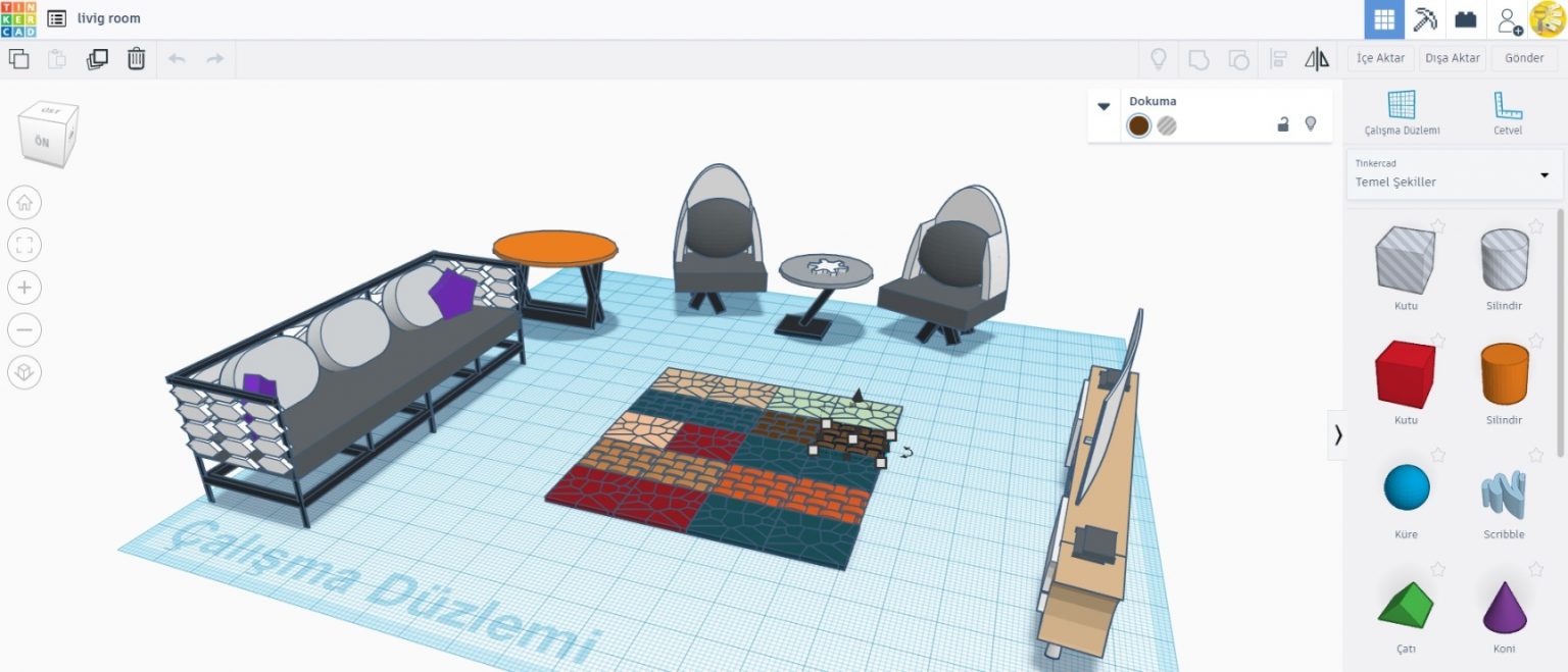 Tinkercad 3D Tasarım Dersi Müfredatı Online Bilişim Robotik Kodlama ...