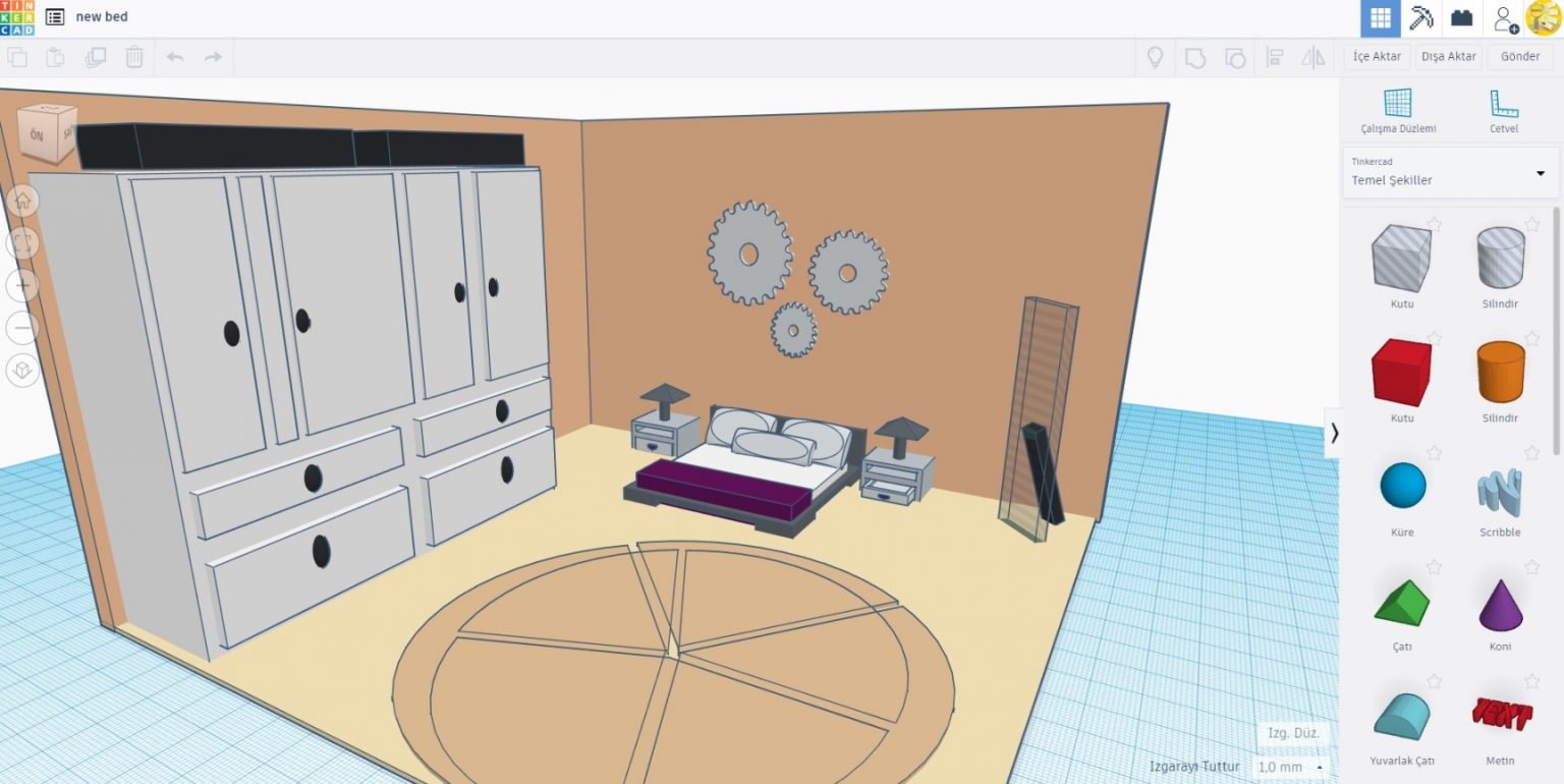Tinkercad 3D Tasarım Dersi Müfredatı Online Bilişim Robotik Kodlama ...